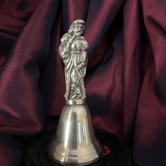 Reed & Barton | Holiday | Rare Nativity Bell Of Nobleman With Monkey By ...